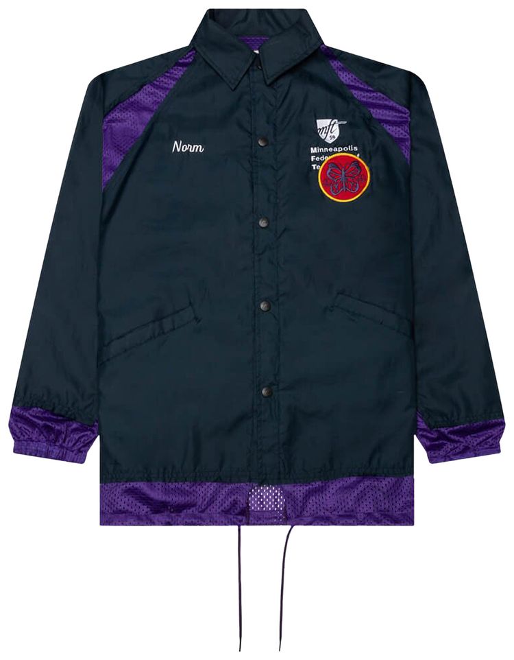 Buy Needles Coach Covered Jacket 'Purple' - MR342 PURP | GOAT