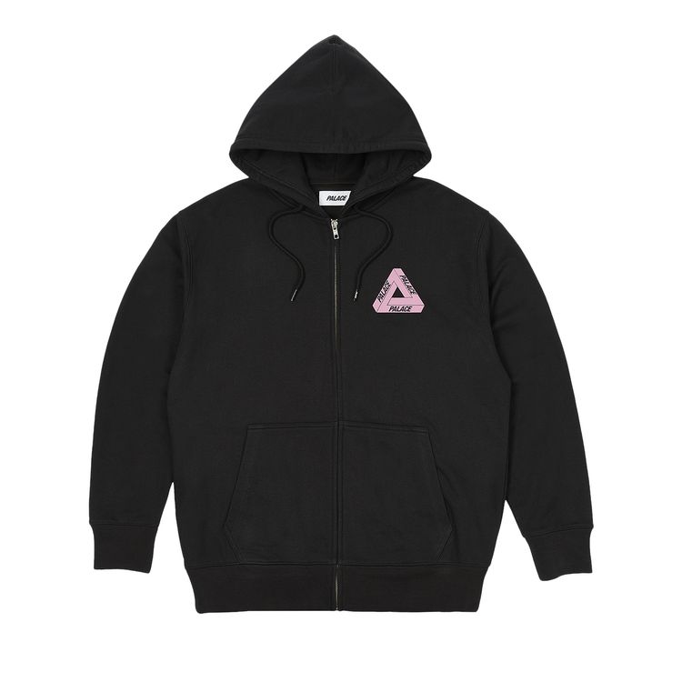 Buy Palace Tri-Puff Print Zip Hood 'Black' - P24HD008 | GOAT