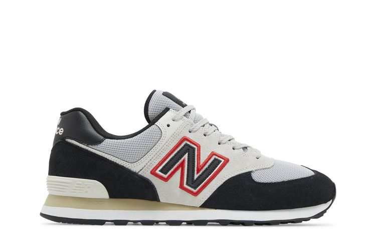 Buy New Balance 574 'White Black Red' - U574SV2 | GOAT