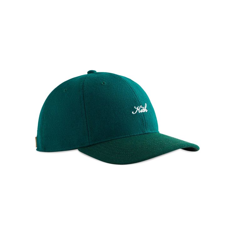 Buy Kith Two Tone Script Logo Wool Scripted Cap 'Stadium' - KHM050408 302 | GOAT