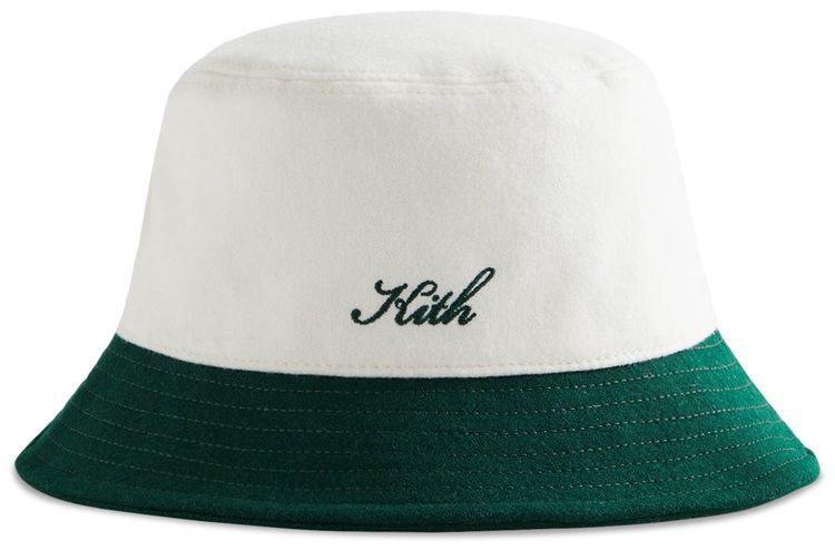 Buy Kith Two Tone Wool Script Bucket Hat 'Fairway' - KHM050426 328 | GOAT
