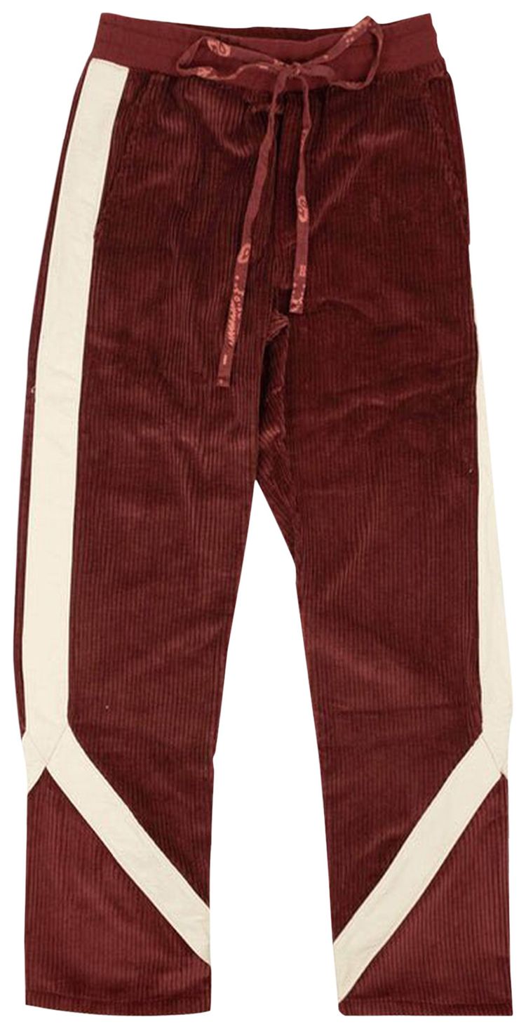 Buy Rhude Corduroy Track Pant 'Maroon' - FW22PA16625127 | GOAT