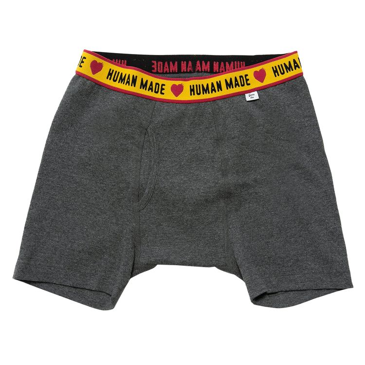 Buy Human Made Boxer Brief 'Charcoal' - HM26GD001 CHAR | GOAT CA