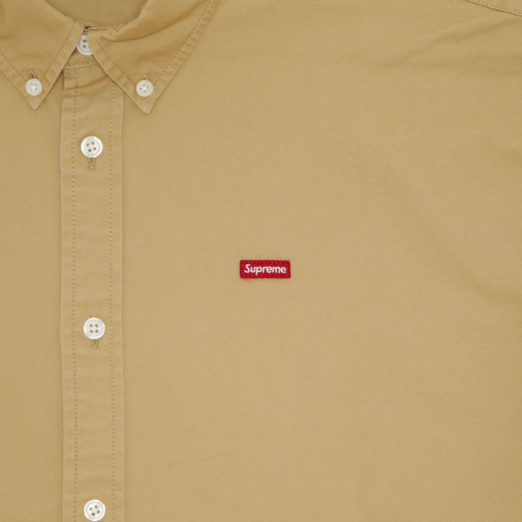 Buy Supreme Small Box Shirt 'Tan' - FW23S2 TAN | GOAT