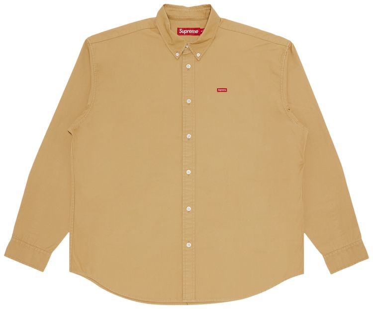 Buy Supreme Small Box Shirt 'Tan' - FW23S2 TAN | GOAT