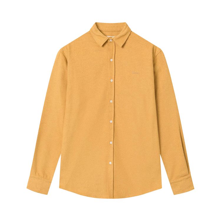 Buy forét Slow Shirt 'Curry' - F2048 CURR | GOAT
