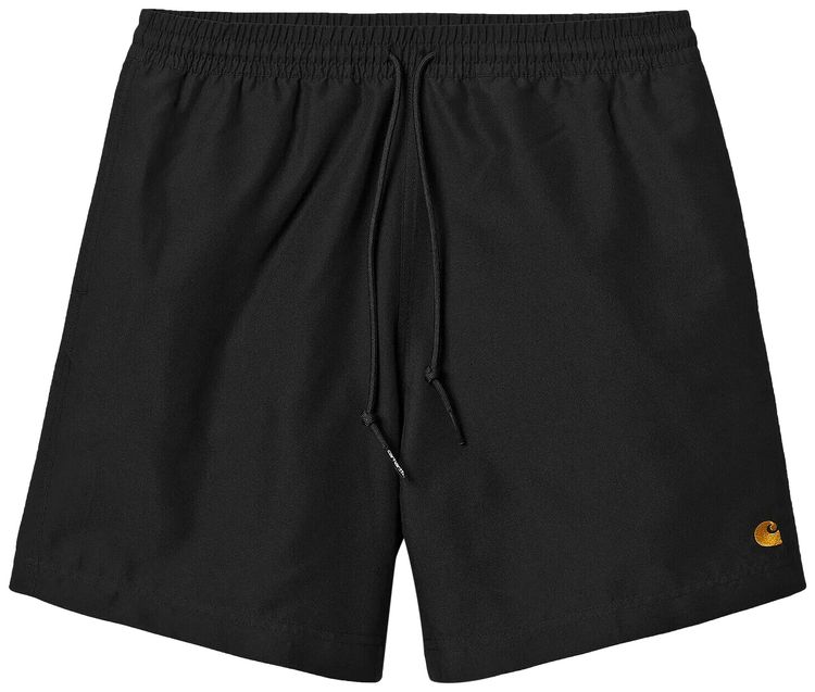 Buy Carhartt Wip Chase Swim Trunks Gold I026235 Gold Goat Uk