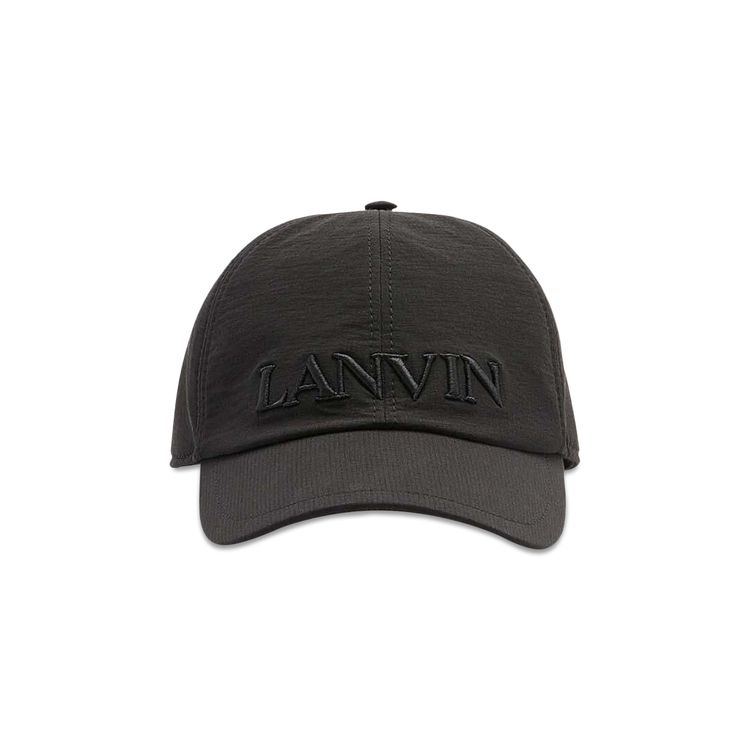 Buy Lanvin Ripstop Baseball Cap 'Black' - AM HATQOO RIST P23 | GOAT