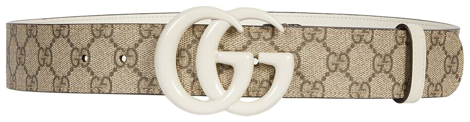 Buy Gucci GG Marmont Wide Belt 'Beige/Ebony GG Supreme' - 400593 HUH4V ...