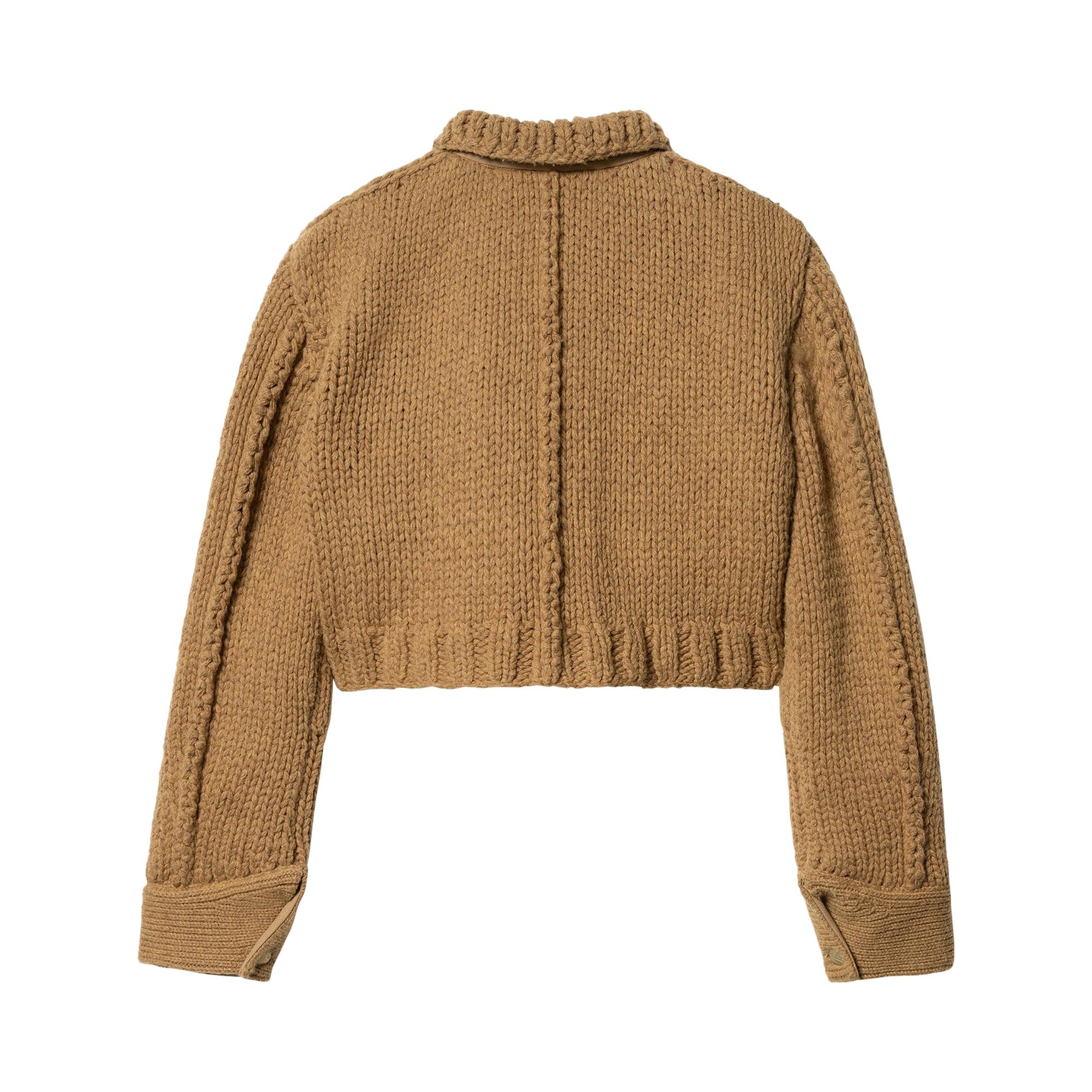 Buy Carhartt WIP x Sacai Knit Pullover Detroit 'Beige Buy Carhartt WIP x Sacai Knit Pullover Detroit 'Beige