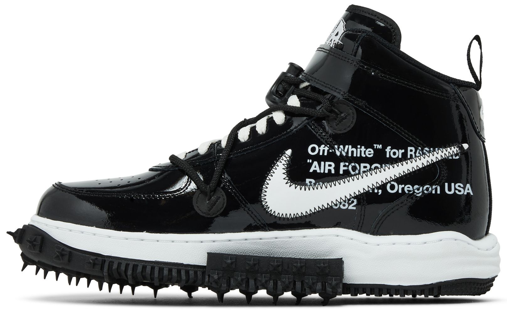Buy Off-White x Nike Air Force 1 Mid SP Leather 'Sheed' - DR0500 001 | GOAT