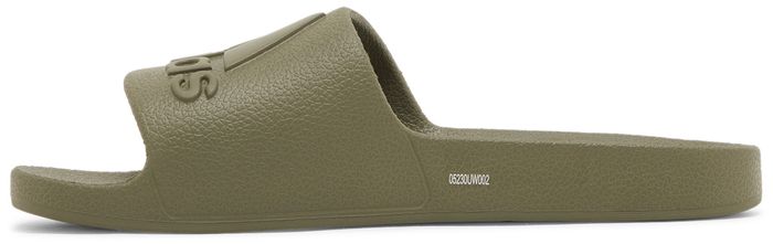 Buy Adilette Aqua Slides 'Olive Strata' - IF7372 | GOAT