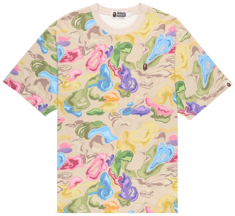 Buy BAPE Art Camo Ape Head T-Shirt 'Multicolor' - 1J80 105 071 ...