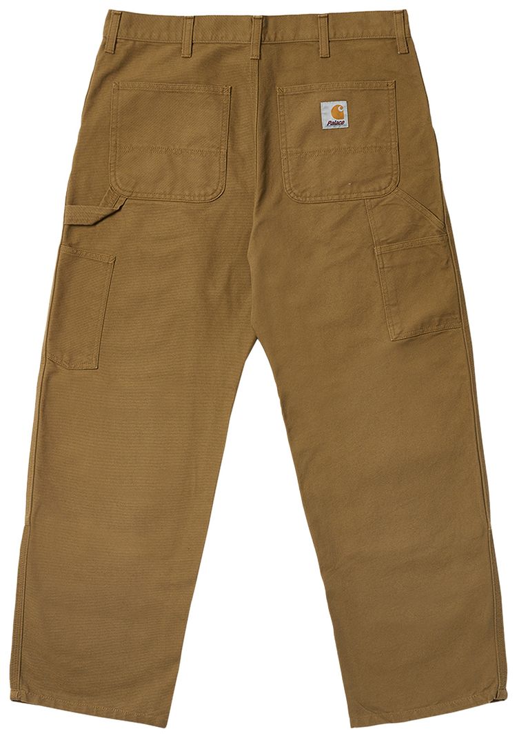 Buy Carhartt Wip X Palace Double Knee Pant Hamilton Brown I032720