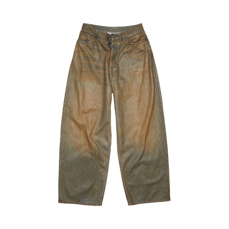 Buy Acne Studios Super Baggy Fit Jeans 'Blue' - C00048 GOAT BLUE | GOAT