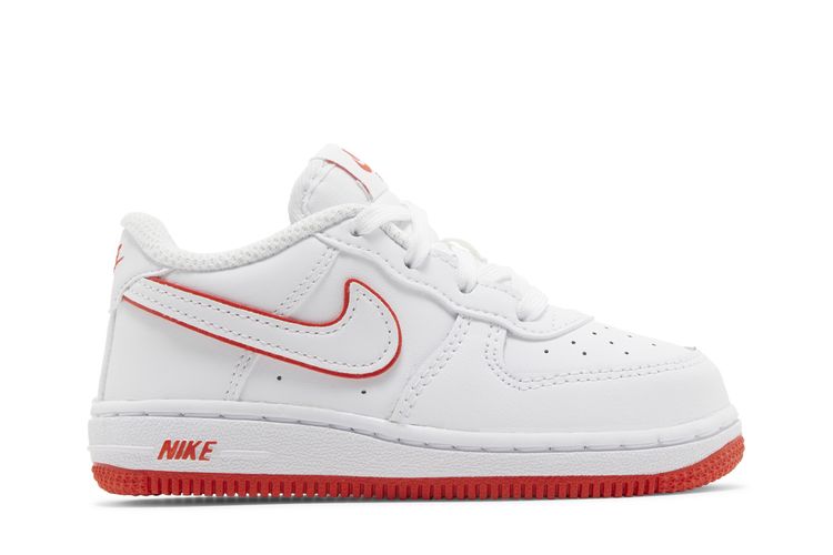 Buy Nike Force 1 Low TD 'White Picante Red' - FJ3486 101 | GOAT