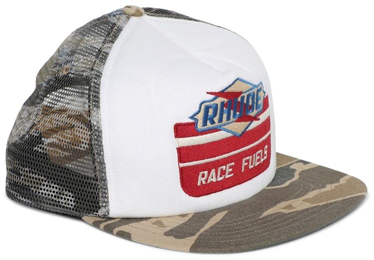 Buy Rhude Tiger Camouflage Trucker Hat 'Multicolor/White ...