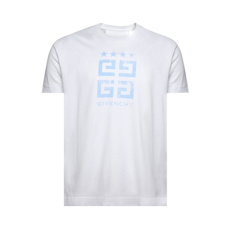 Buy Givenchy Classic Fit T-Shirt 'White' - BM716R3YEL 100 | GOAT