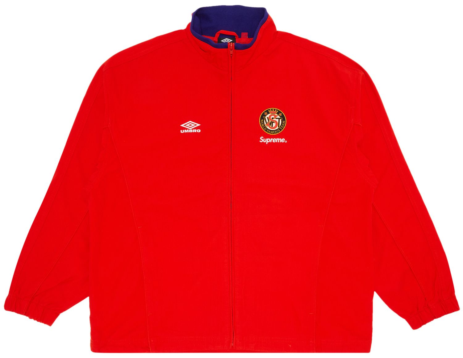 Buy Supreme x Umbro Cotton Ripstop Track Jacket 'Red' - FW23J43 RED | GOAT