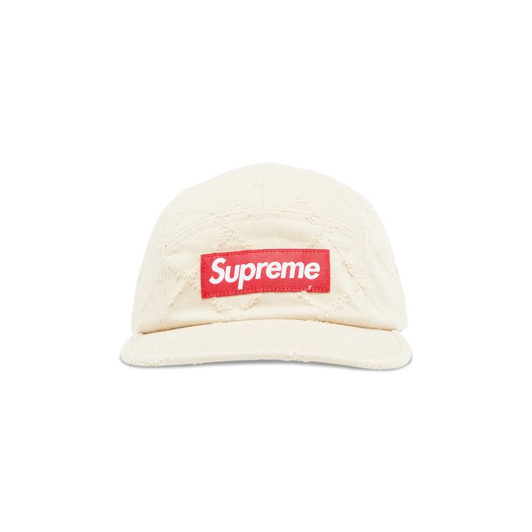 Buy Supreme Punched Denim Camp Cap 'Dyed Beige' - FW23H105 DYED BEIGE ...