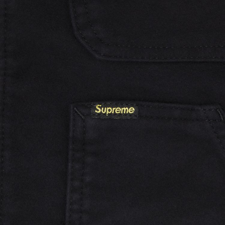 Buy Supreme Moleskin Work Jacket 'Black' - FW23J93 BLACK | GOAT