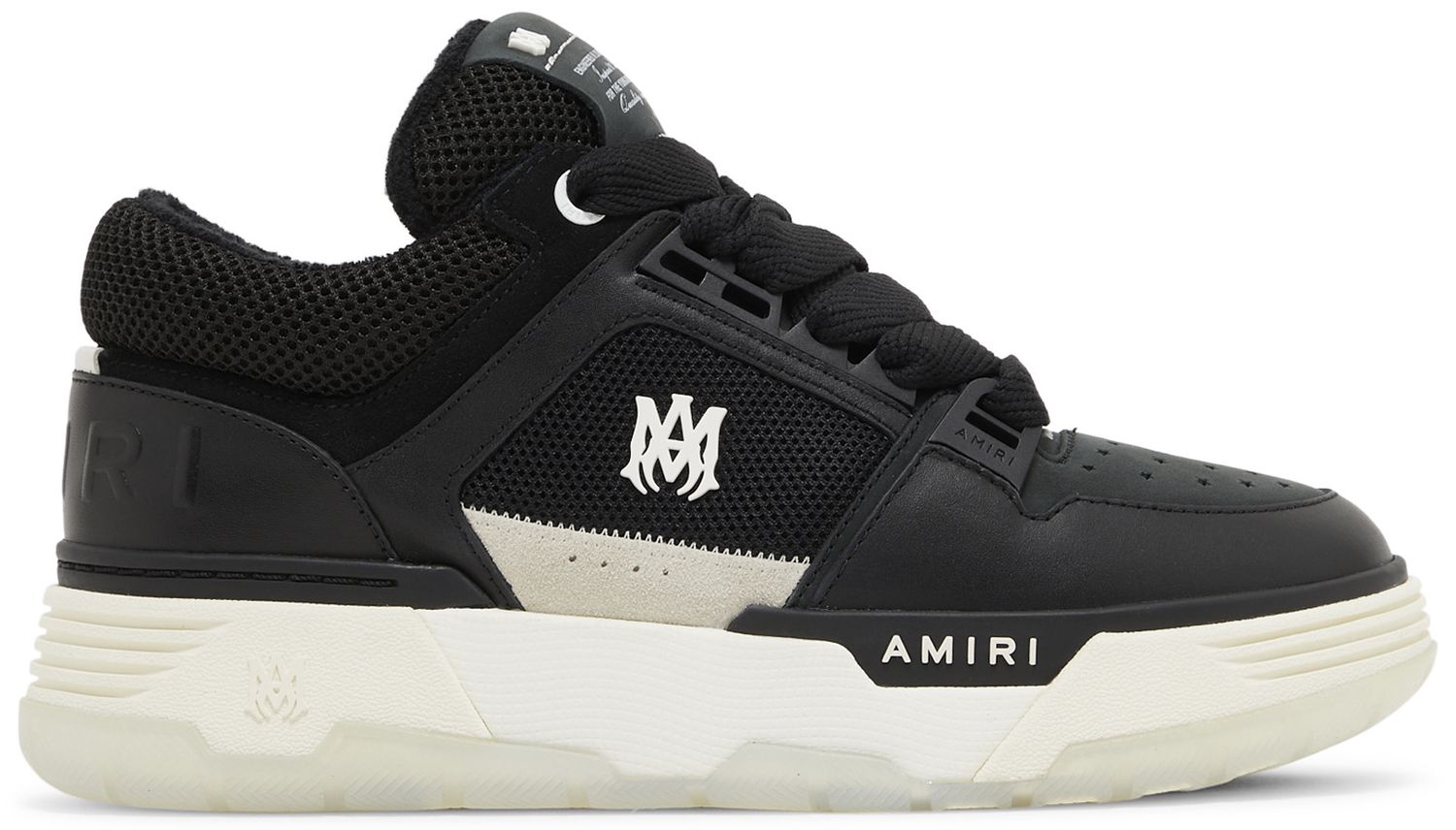 Buy Amiri MA-1 'Black White' 2023 - AW23MFS009 001 | GOAT