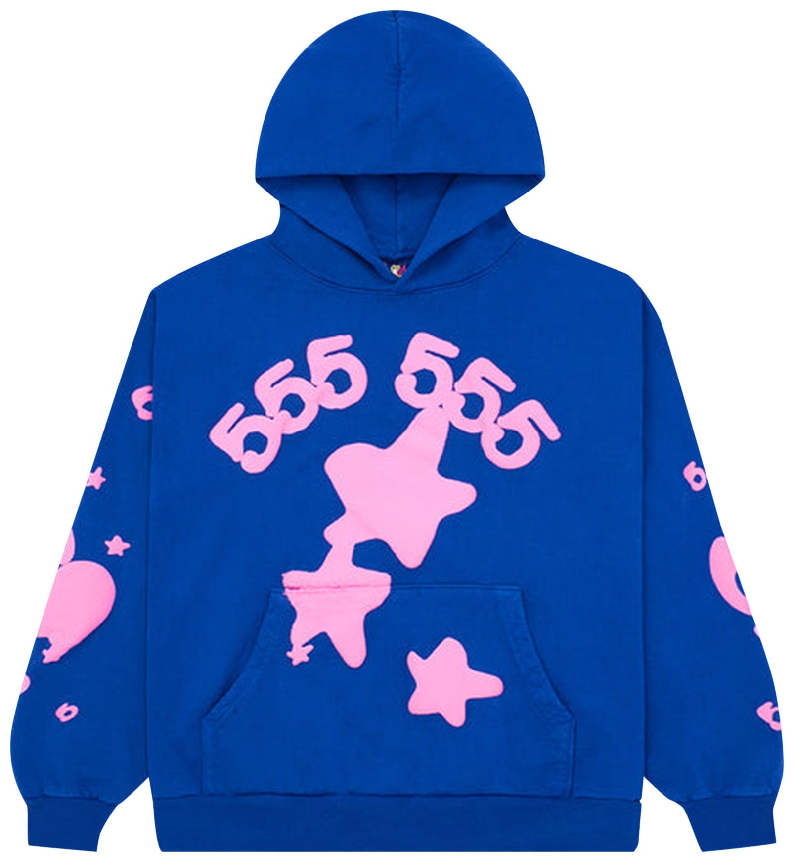 Buy Sp5der Beluga Hoodie 'Blue' - SP5 BLPINK HD | GOAT