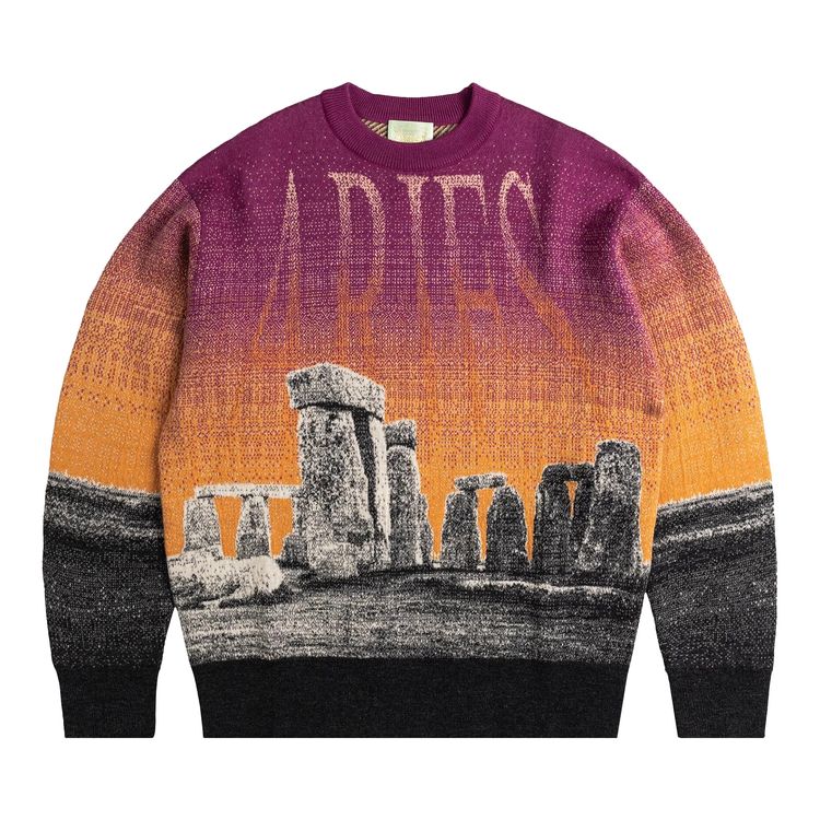Buy Aries Henge Knit Jumper 'Multicolor' - FUAR20040 MULT | GOAT UK