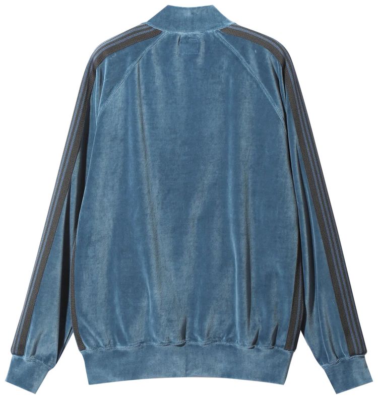 Buy Needles R.C. Track Jacket 'Smoke Blue' - NS251 SMOK | GOAT