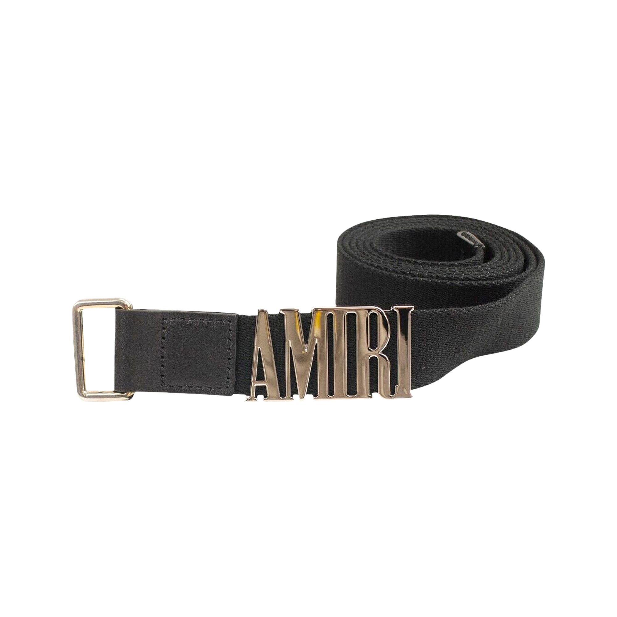 Buy Amiri Skater 3cm Belt 'Black' - MAL012 008 BLAC | GOAT