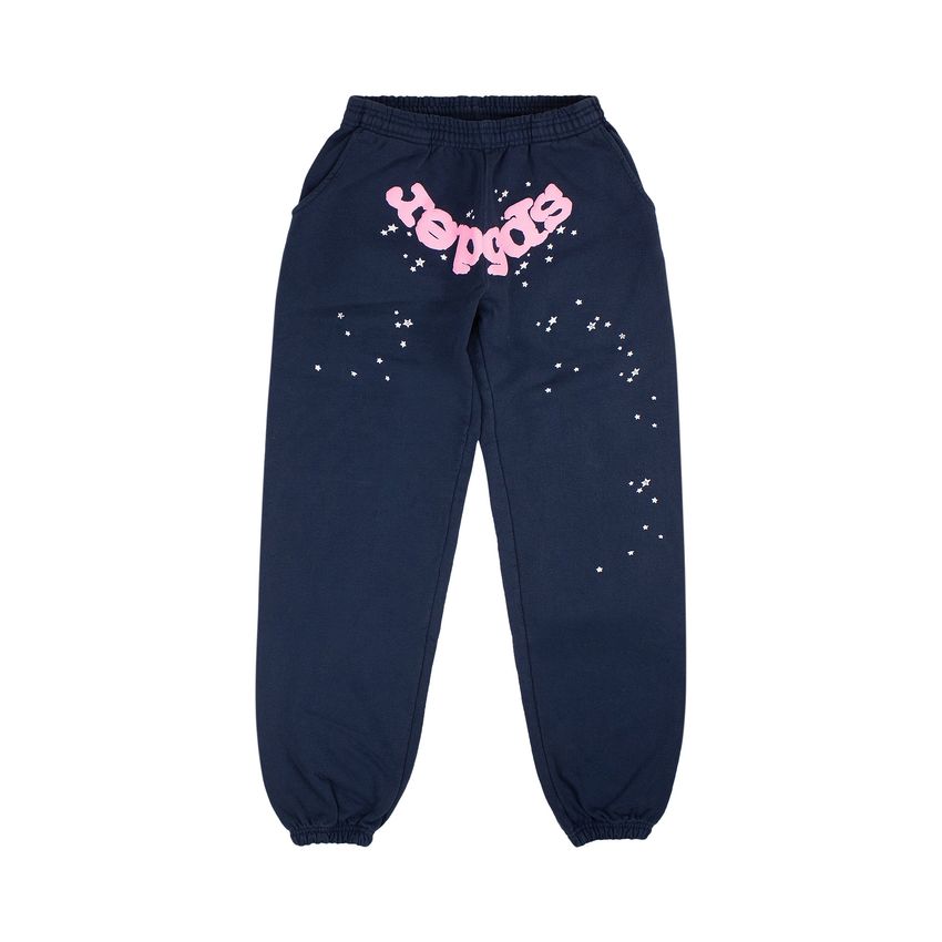 Buy Sp5der Atlanta Sweatpants 'Navy' - SP5 ATL SWNV | GOAT