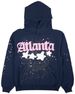 Buy Sp5der Atlanta Hoodie 'Navy' - SP5 ATL HDNVY | GOAT