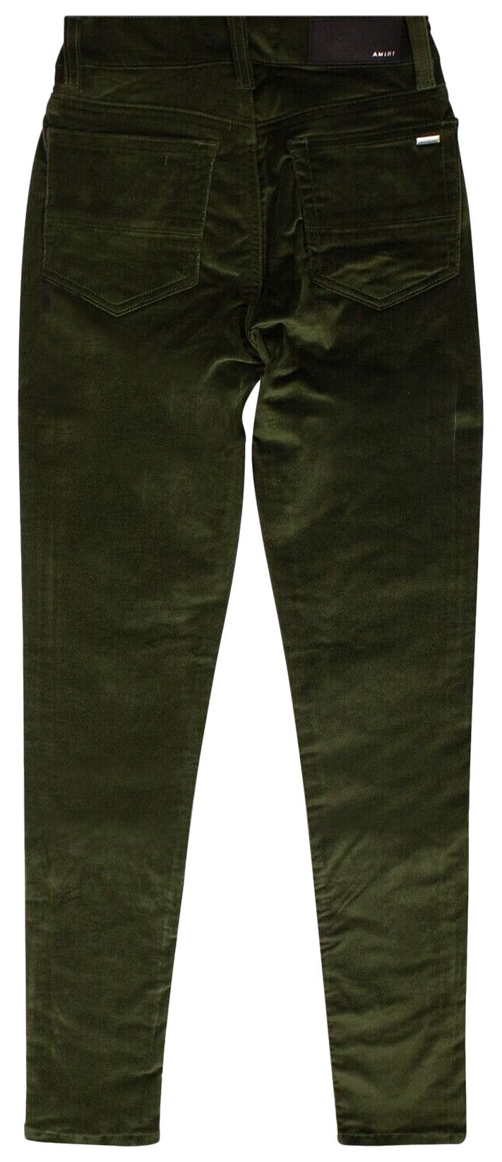 Buy Amiri Skinny Stack Pants 'Green' - WPS001 301 GREE | GOAT