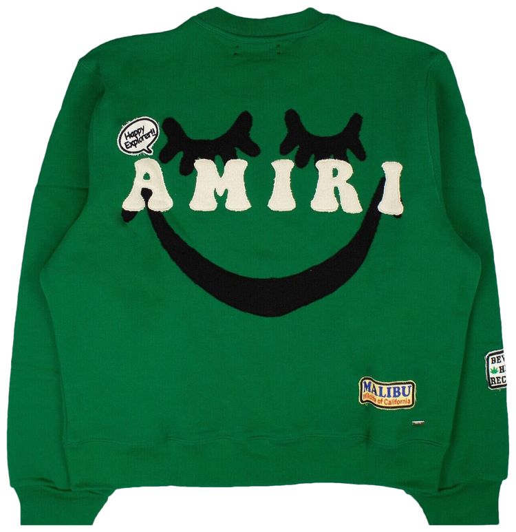 Buy Amiri Healthy Body Crewneck 'Green' - MJGC002 302 GREE | GOAT
