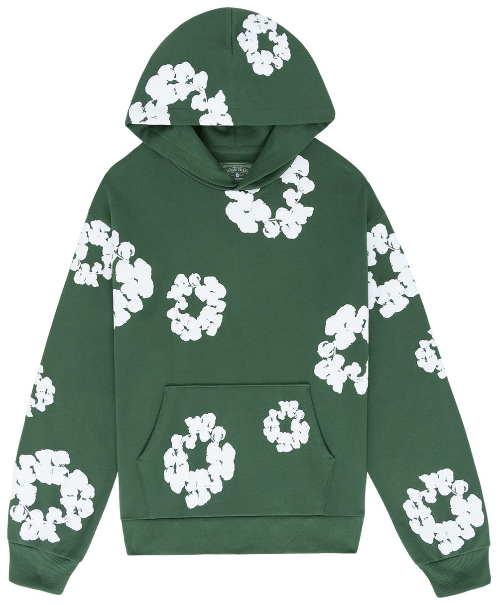 Buy Denim Tears The Cotton Wreath Sweatshirt 'Green' - 301 060 30 GREE ...