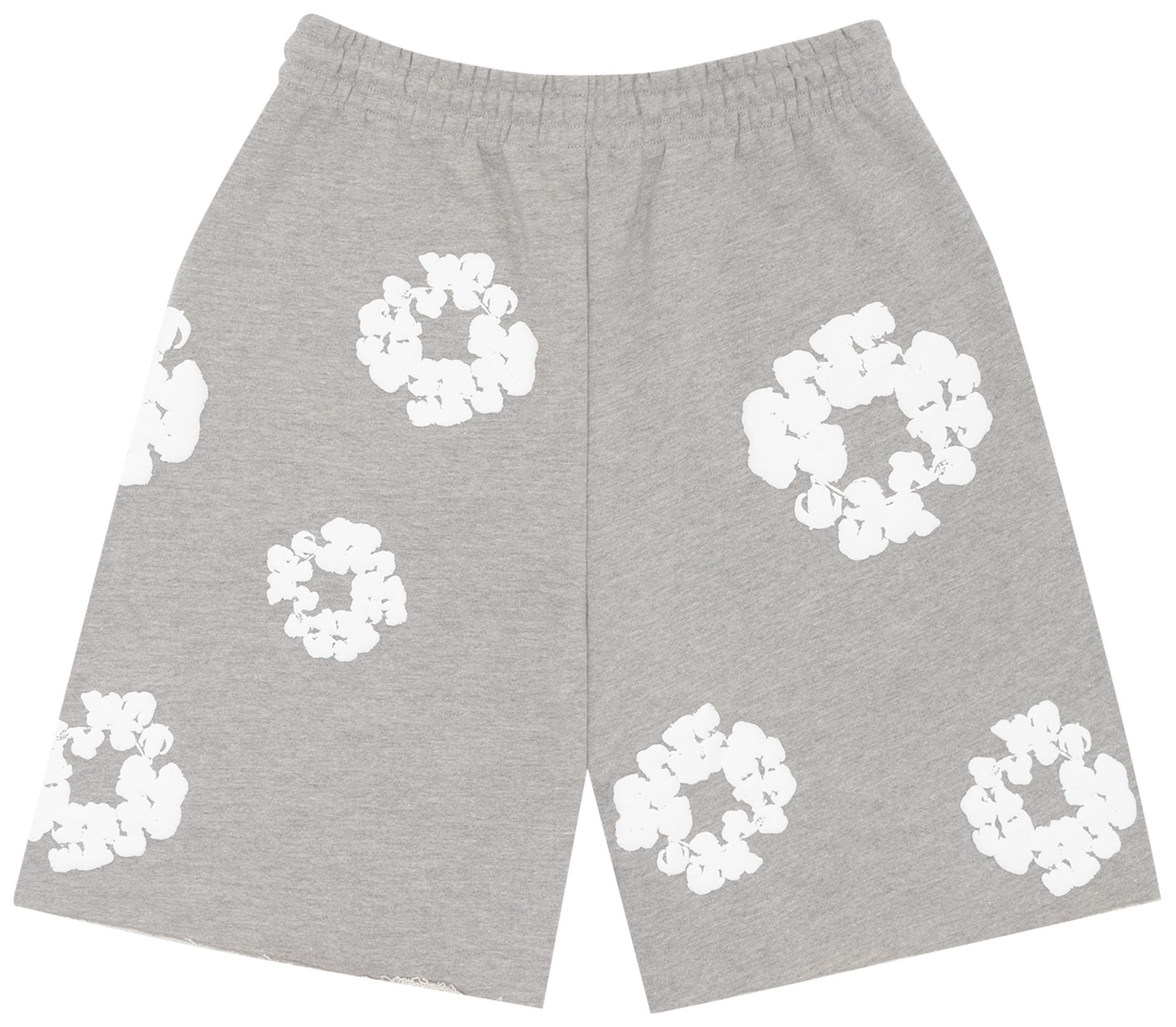 Buy Denim Tears The Cotton Wreath Shorts 'Grey' - 402 070 30 GREY | GOAT
