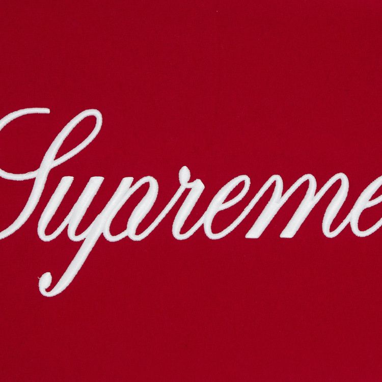 Buy Supreme Raised Script Sweatpant Red Fw23p90 Red Goat