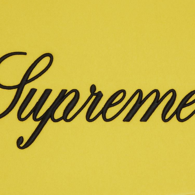 Buy Supreme Raised Script Sweatpant Yellow Fw23p90 Yellow Goat