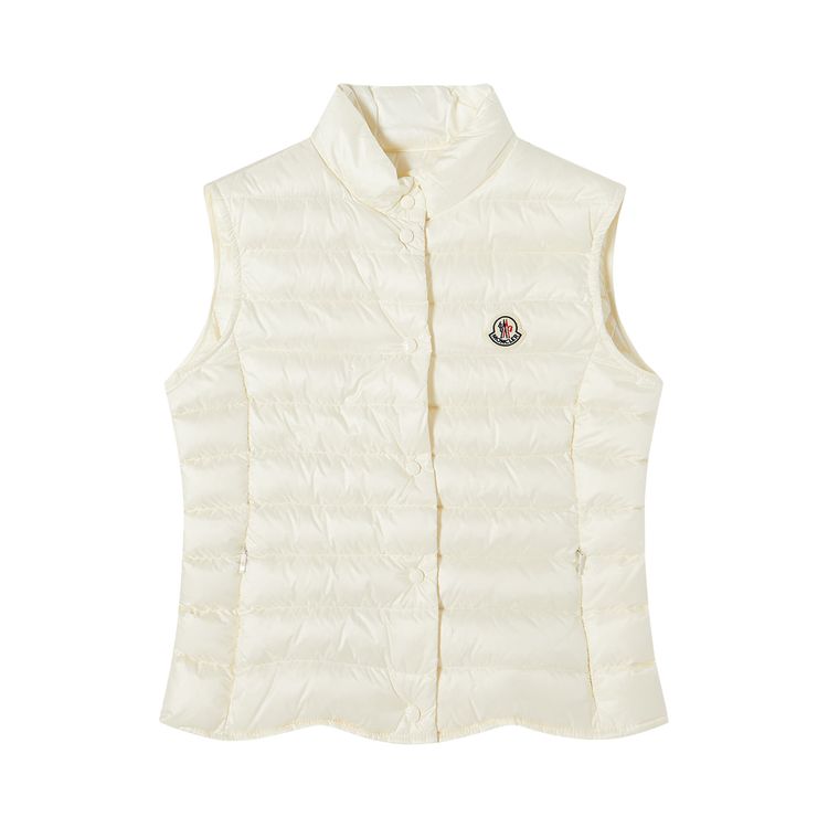 Buy Moncler Liane Vest 'White' - 1A102 00 53048 034 | GOAT
