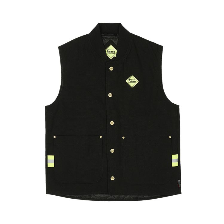 Buy Palace Hardware Vest 'Black' - P25JK087 | GOAT