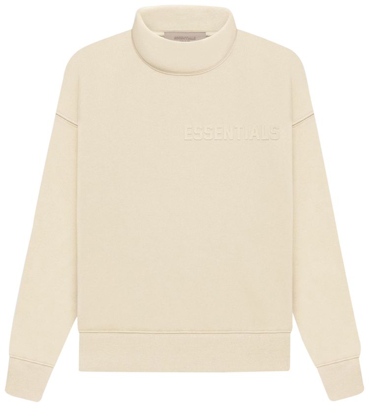 Buy Fear of God Essentials Kids Long-Sleeve Mockneck 'Egg Shell ...