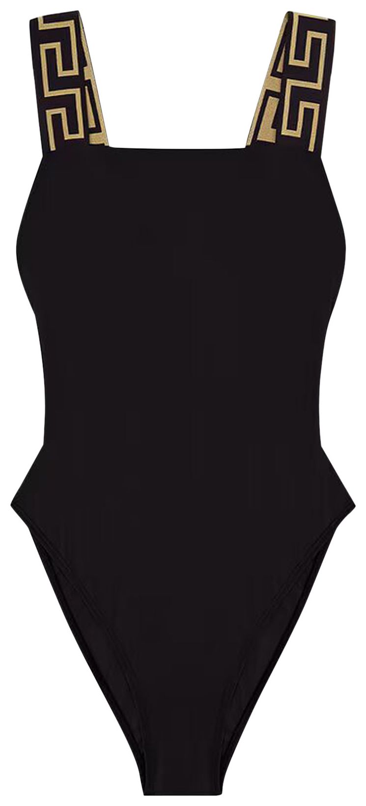 Buy Versace Greca Border One Piece Swimsuit 'Black' - ABD01108 A232185 ...