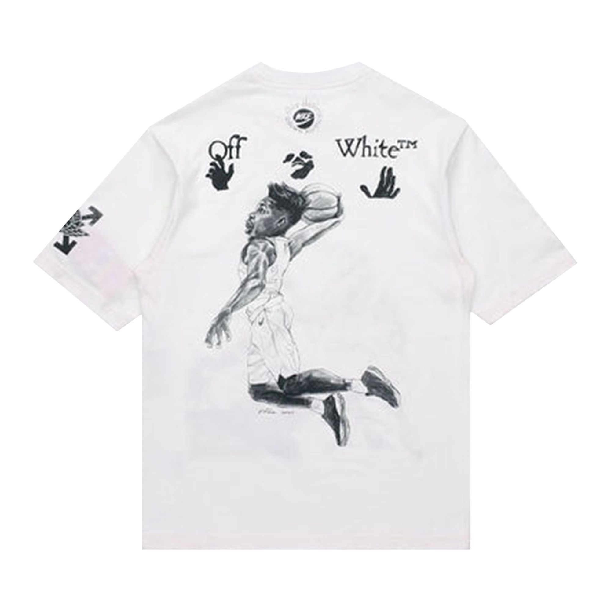 Buy Air Jordan x Off-White Tee 'White' - DB4301 100 | GOAT
