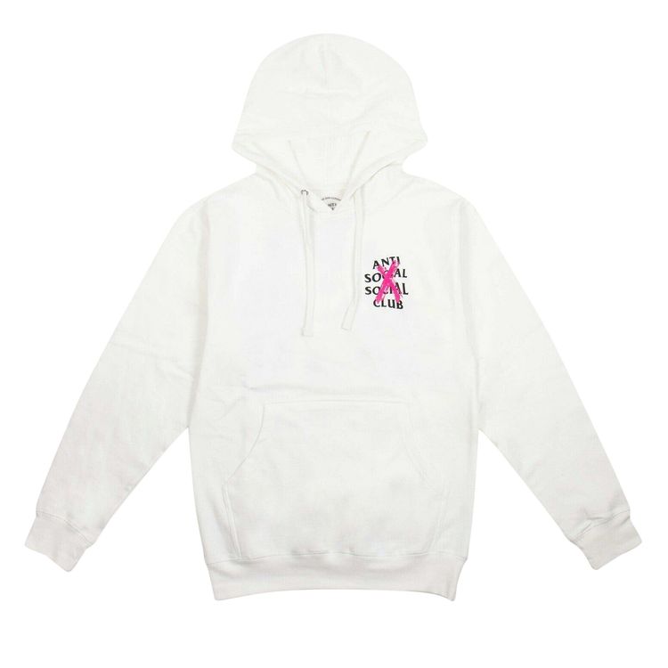 Buy Anti Social Social Club Cancelled Hoodie 'White' - 0657 1FW210106CH ...