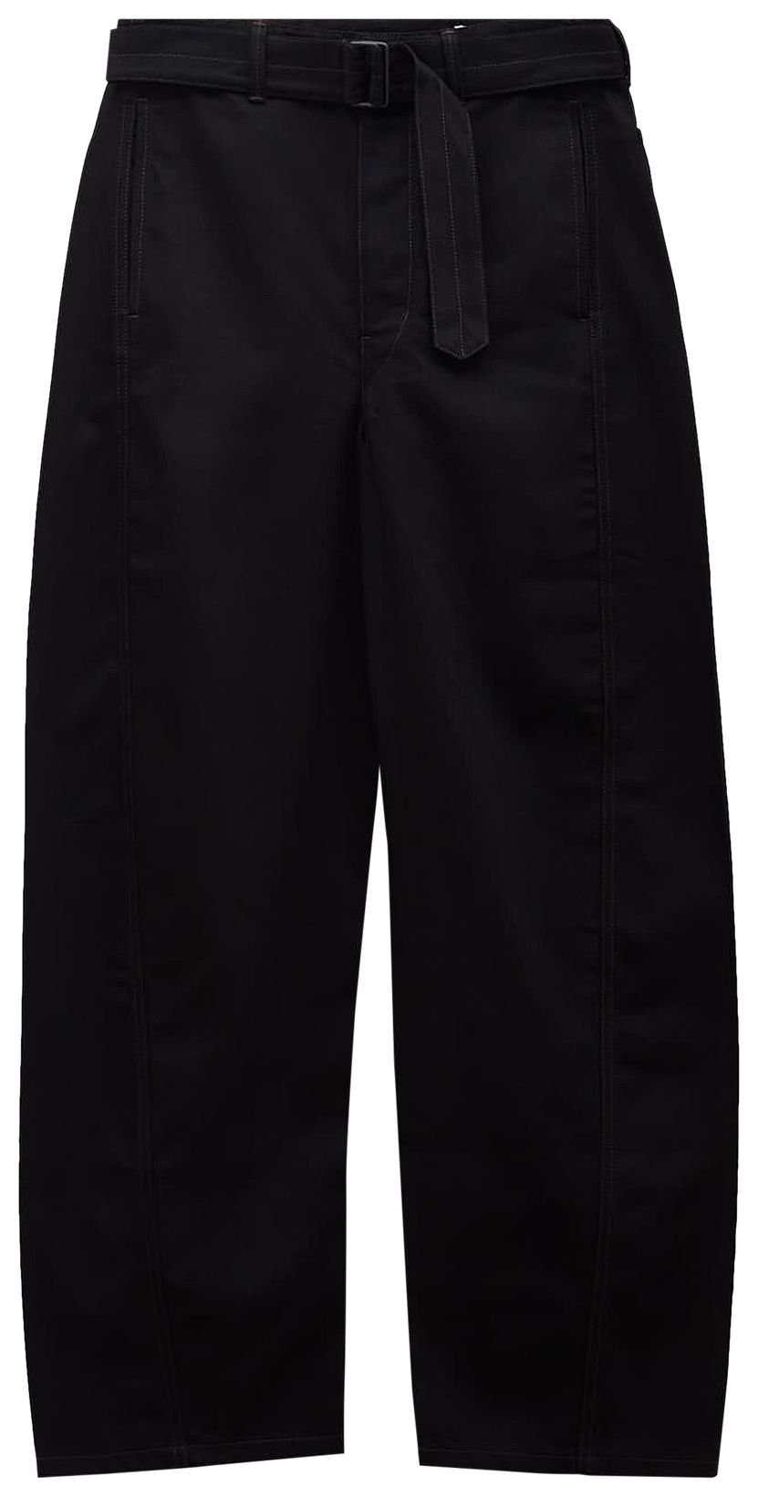 Buy Lemaire Twisted Belted Pant 'Black' - PA326 LD1000 BK999 | GOAT