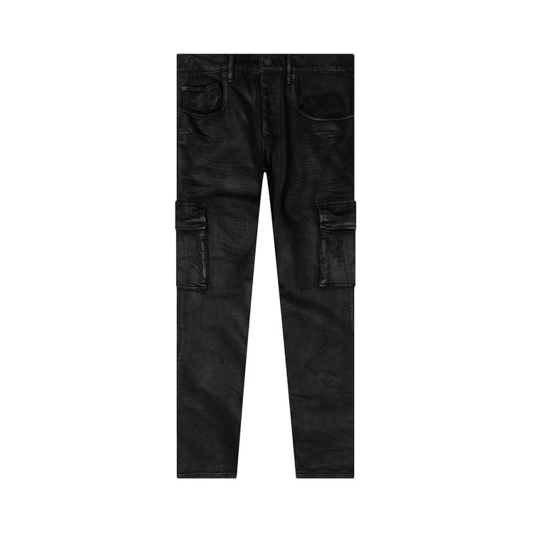 Buy PURPLE BRAND Cargo Flare Pants 'Black Resin' - P004 BLRC823 | GOAT