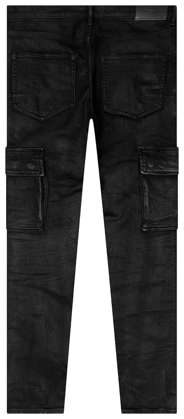 Buy PURPLE BRAND Cargo Flare Pants 'Black Resin' - P004 BLRC823 | GOAT