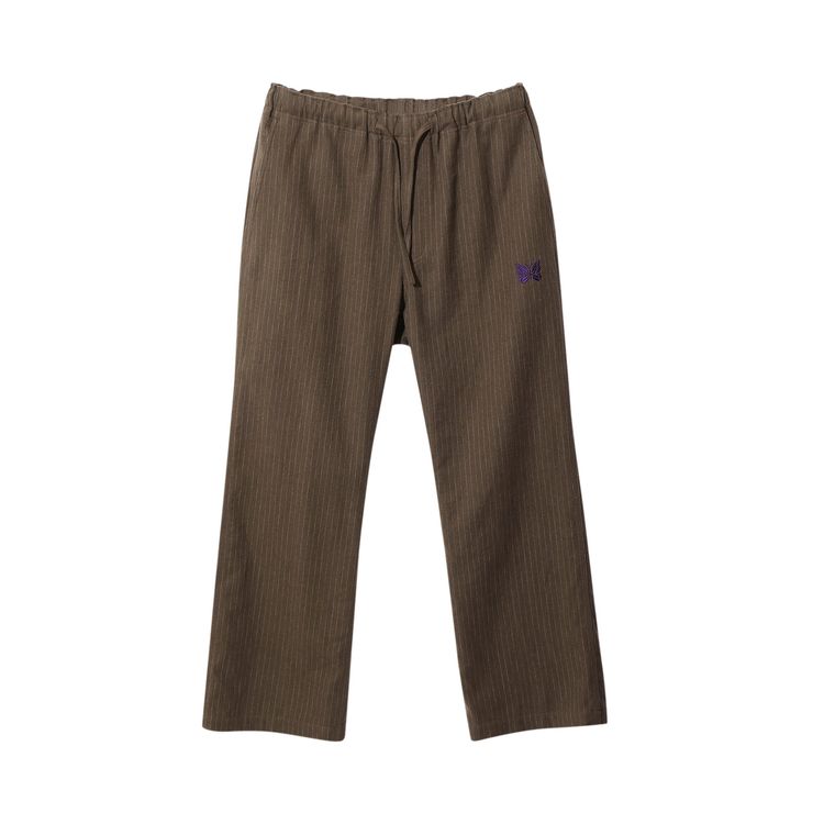 Buy Needles String Work Pant 'Brown' - NS231 B BROW | GOAT