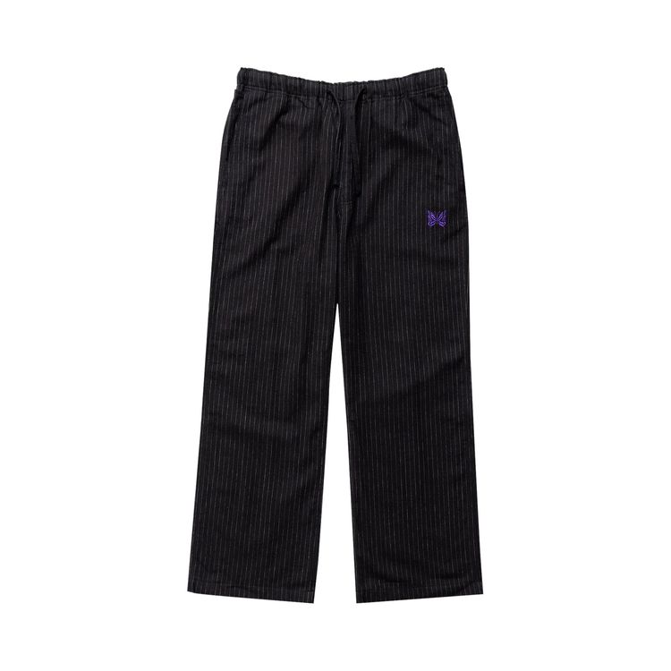 Buy Needles String Work Pant 'Black' - NS231 C BLAC | GOAT
