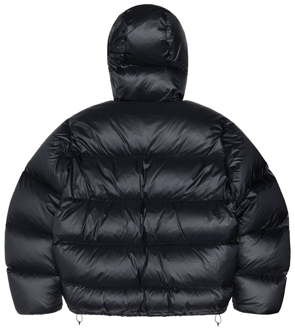 Buy Stussy Down Parka Micro Ripstop 'Phantom Black' - 115685 PHAN | GOAT
